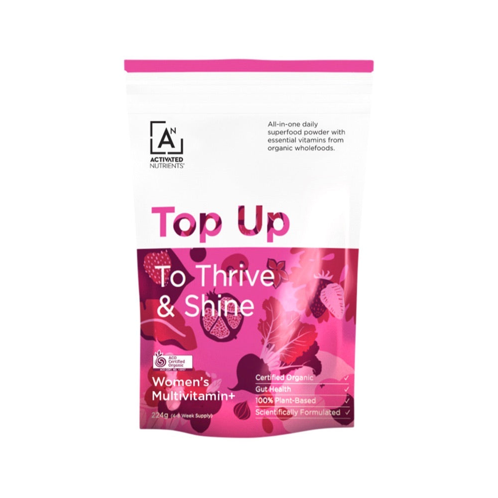 ACTIVATED NUTRIENTS Top Up Women's Multivitamin (To Thrive & Shine) 22