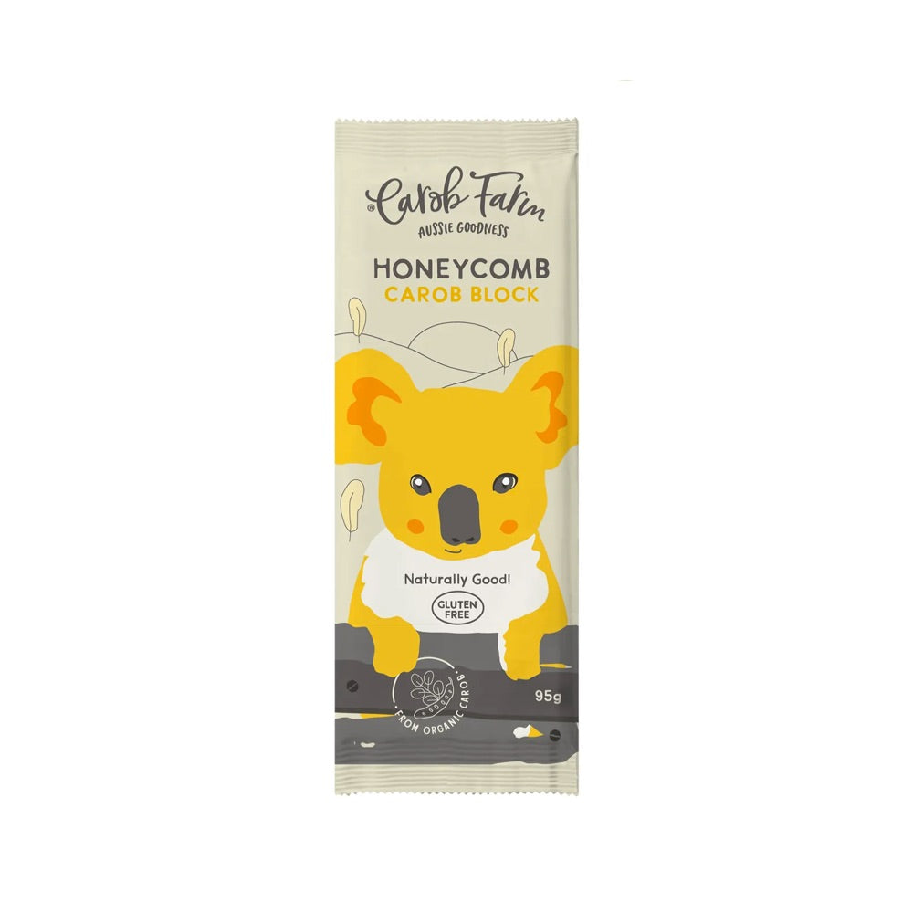 CAROB FARM Carob Block Honeycomb 95g