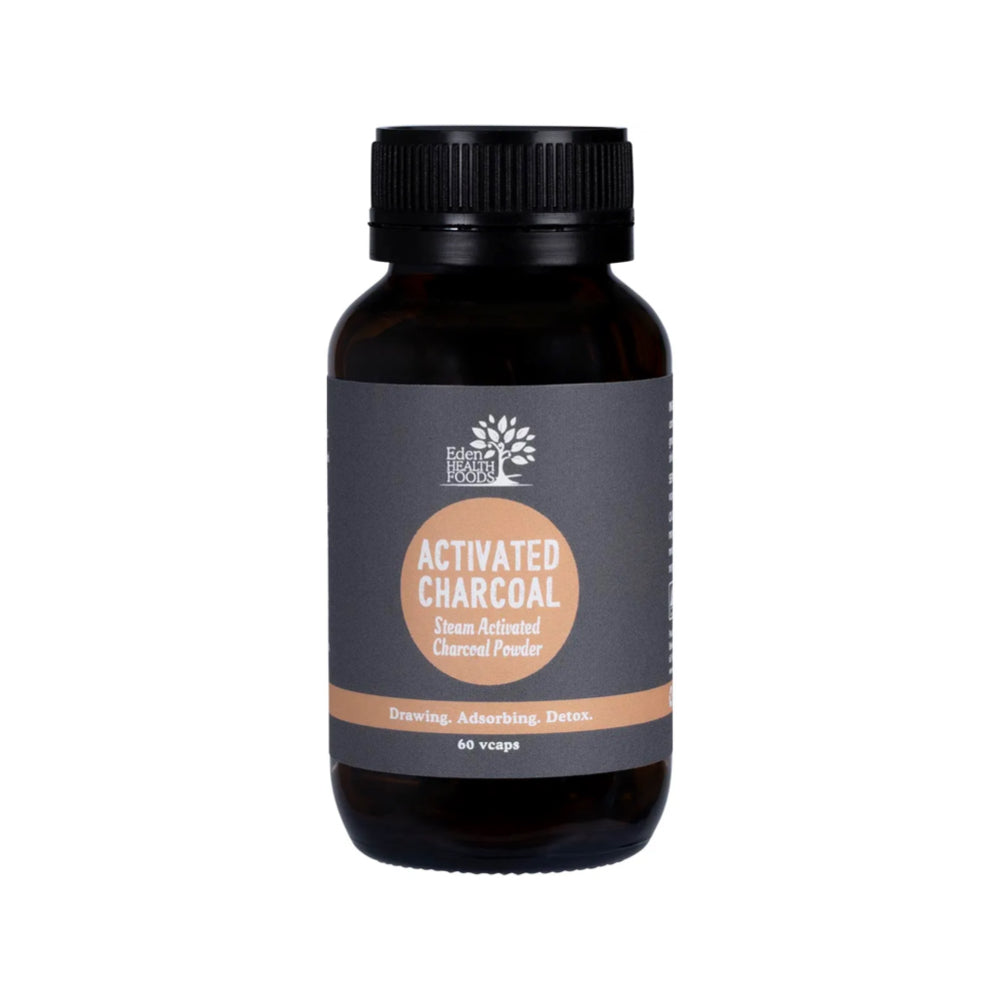 EDEN HEALTHFOODS Activated Charcoal Steam Activated Charcoal Powder 60