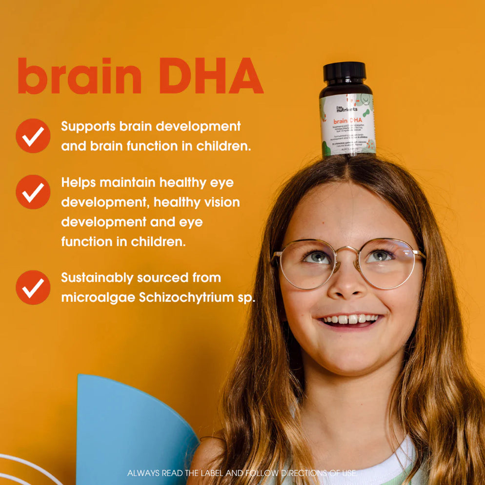 I'M NUTRIENTS Brain DHA Chewable (Blueberry) 60c