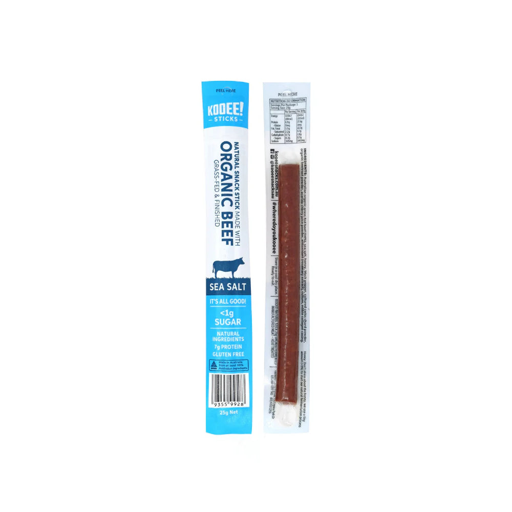 KOOEE! Sea Salt Organic Beef Stick 25g