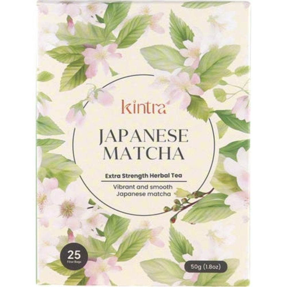 Kintra Foods Japanese Matcha Tea Bags 25pk — Australian Organic Products