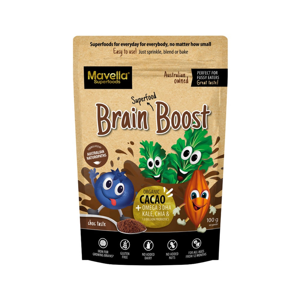 MAVELLA Superfoods Brain Superfood Smoothie Boost Choc 100g