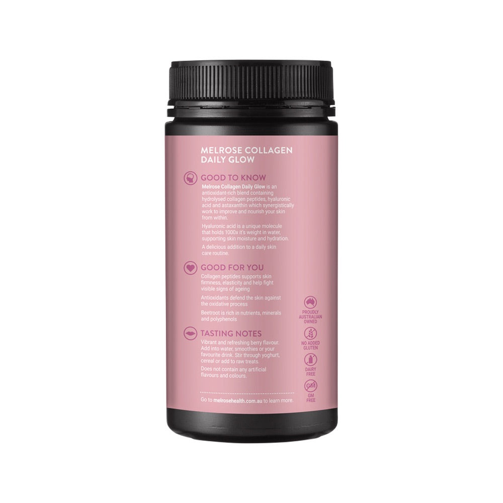 MELROSE Collagen Daily Glow Berry 180g 5.5g x 14 Pack — Australian ...