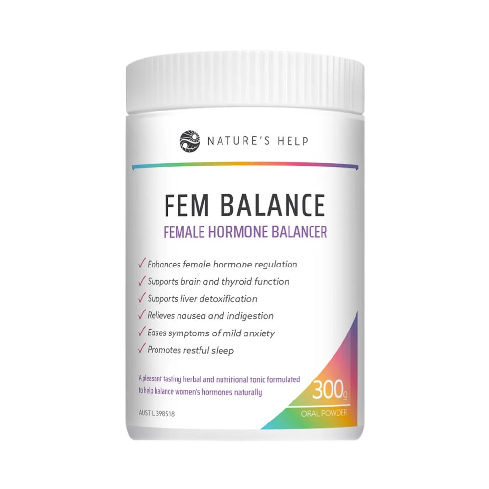 NATURE'S HELP Fem Balance Female Hormone Balancer 300g
