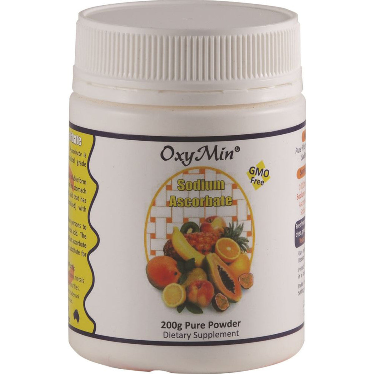 OXYMIN Sodium Ascorbate 200g — Australian Organic Products