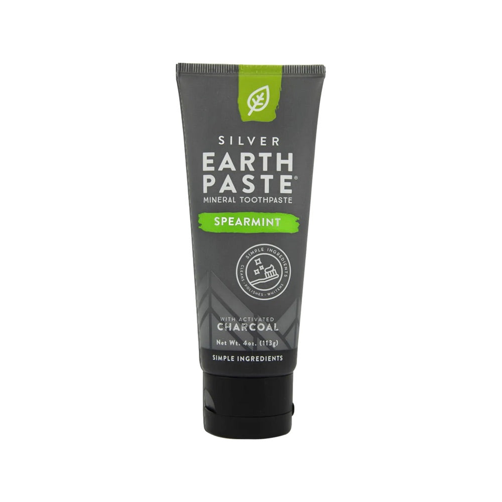 REDMOND Earthpaste Toothpaste with Silver Spearmint & Charcoal 113g ...