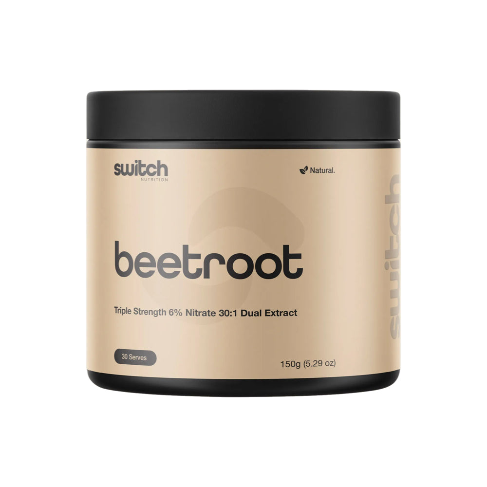 SWITCH NUTRITION Beetroot Triple Strength 6% Nitrate 30:1 Dual Extract