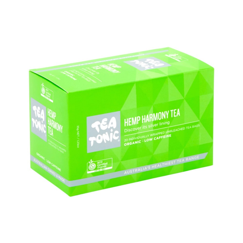Tea Tonic Organic Hemp Harmony Caddy 250g — Australian Organic Products