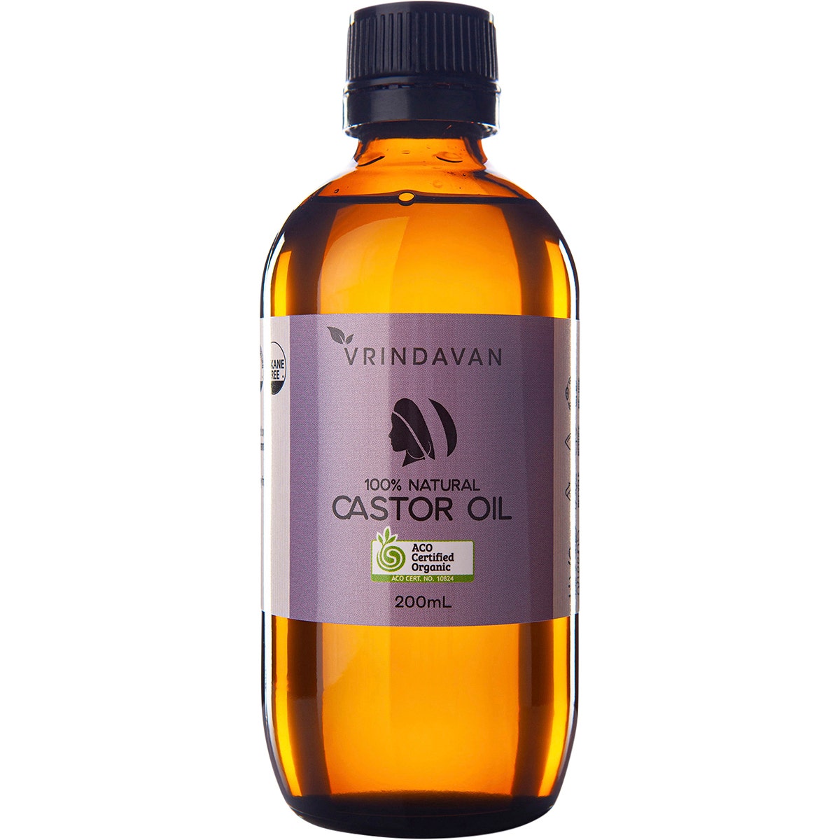 Vrindavan Organic Castor Oil 200ml