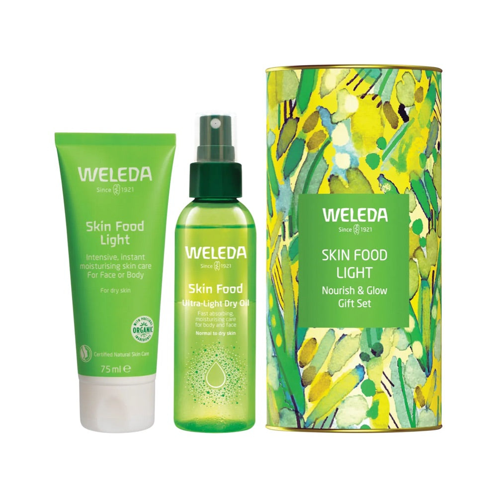 Weleda Skin Food Light Nourish & Glow Gift Set x2 — Australian Organic ...