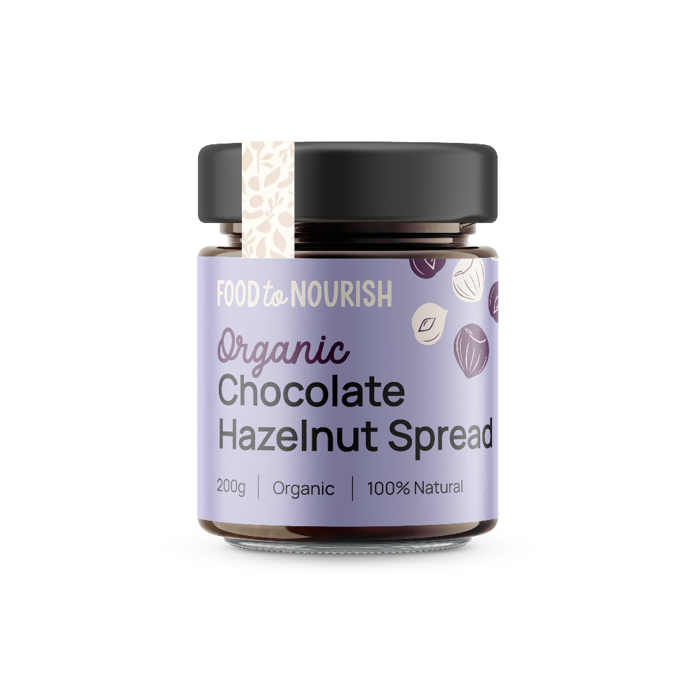 Food to Nourish Chocolate Hazelnut Spread 200g — Australian Organic ...