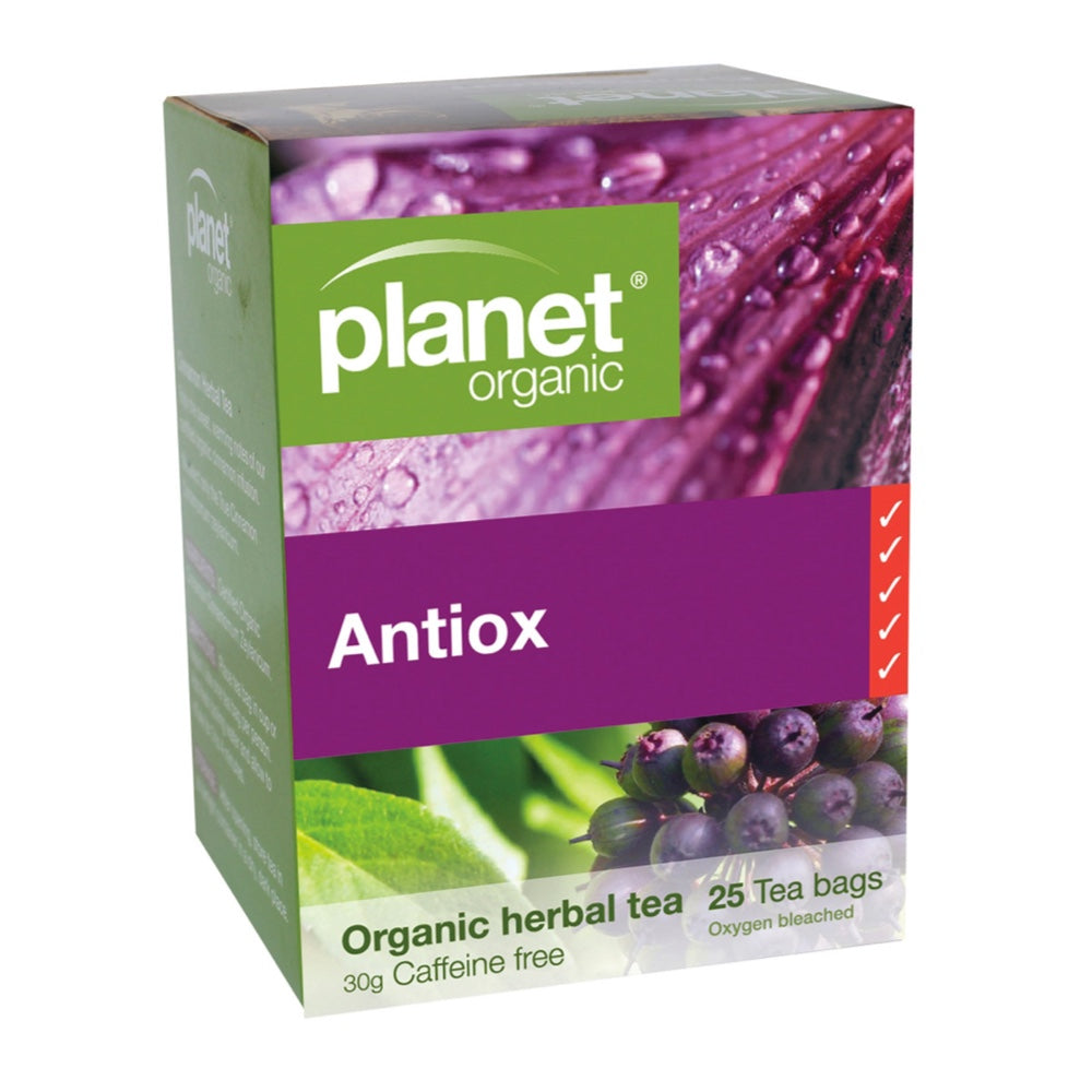 PLANET ORGANIC Antiox Herbal Tea - 25 Bags — Australian Organic Products