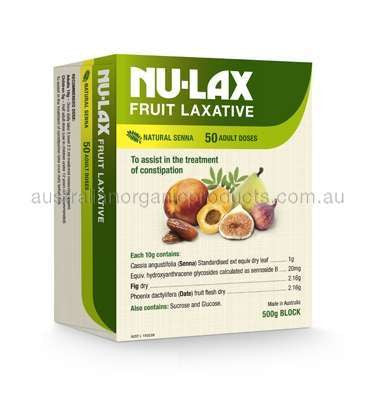Nulax Organic Laxative 500g — Australian Organic Products