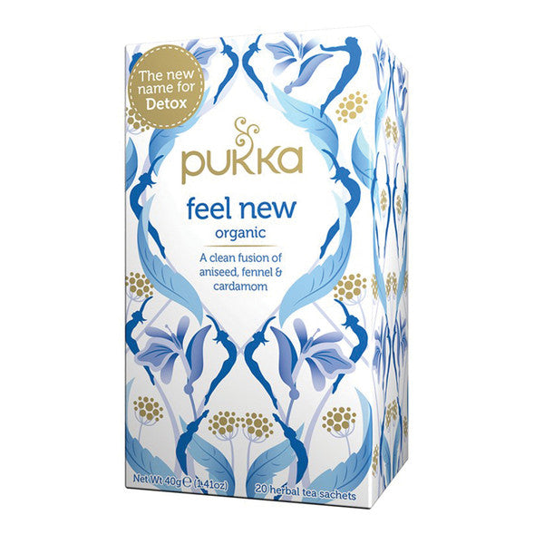 Pukka Feel New x 20 Tea Bags – Australian Organic Products