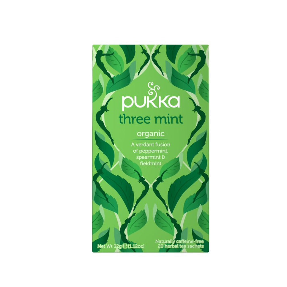 Pukka Three Mint x20 Tea — Australian Organic Products