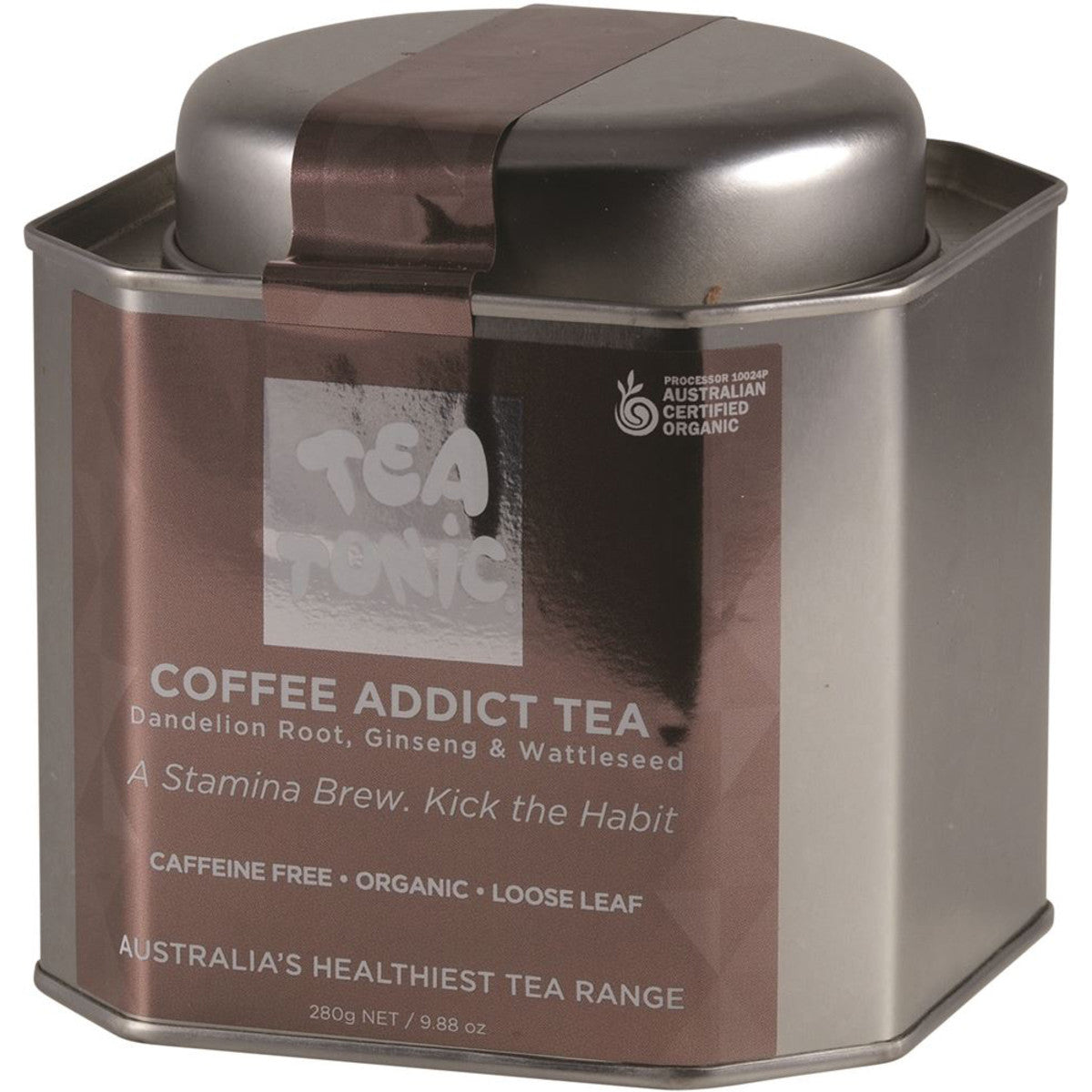 Tea Tonic Organic Coffee Addict Tea Caddy | 280g